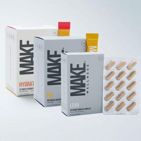Muscle Metabolic Peptide Collection by Make Wellness - MAKE Wellness Plant Based Bio Active Peptides